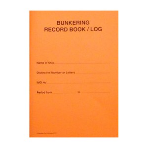 Bunkering Record Book / Log - Maritime Printing - Ship Log Books and ...