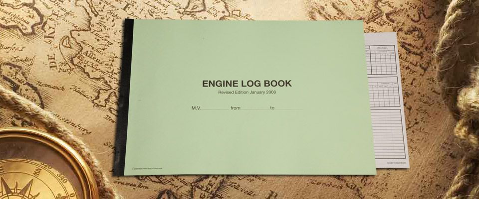 Engine Log Book - Maritime Printing - Ship Log Books and Ship Record ...
