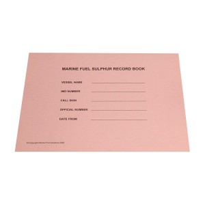 Marine Fuel Sulphur Record Book - Maritime Printing - Ship Log Books ...