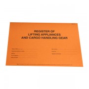 Register of Lifting Appliances - Maritime Printing - Ship Log Books and ...